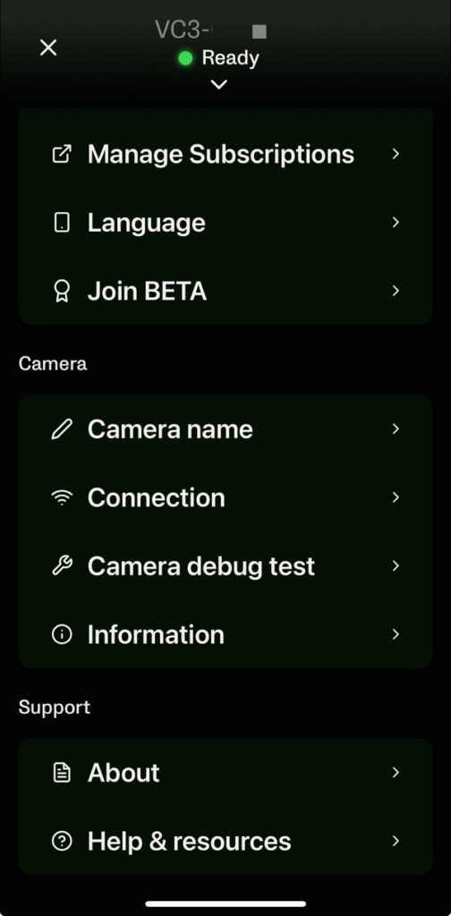 Veo、カメラの自己診断機能を公開 – Veo Fans Blog